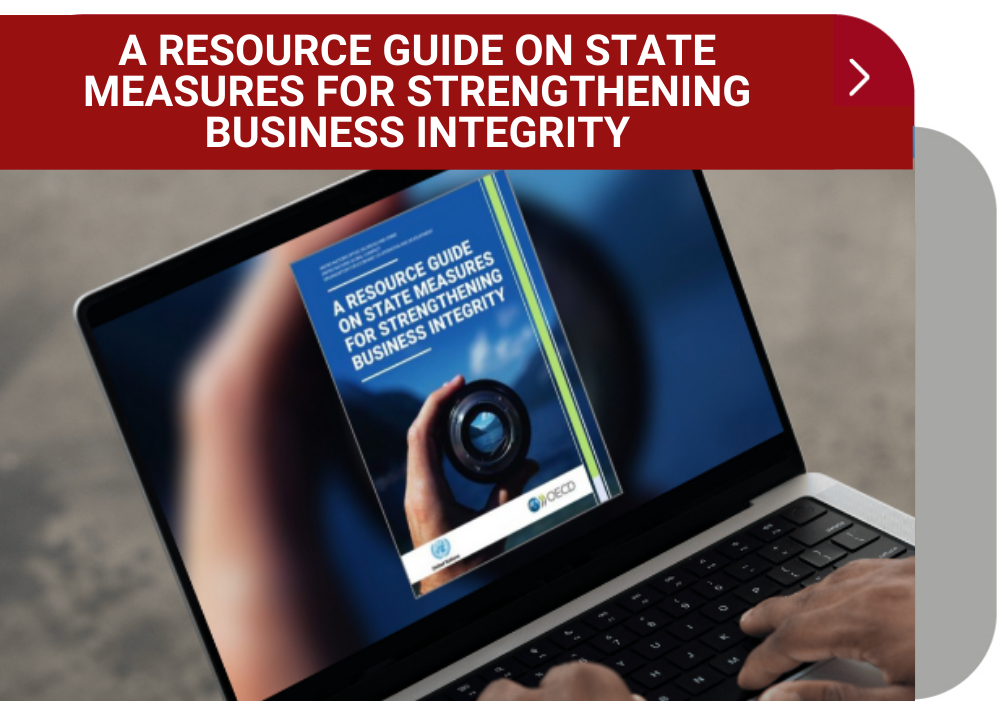 New publication: a resource guide on State measures for strengthening business integrity